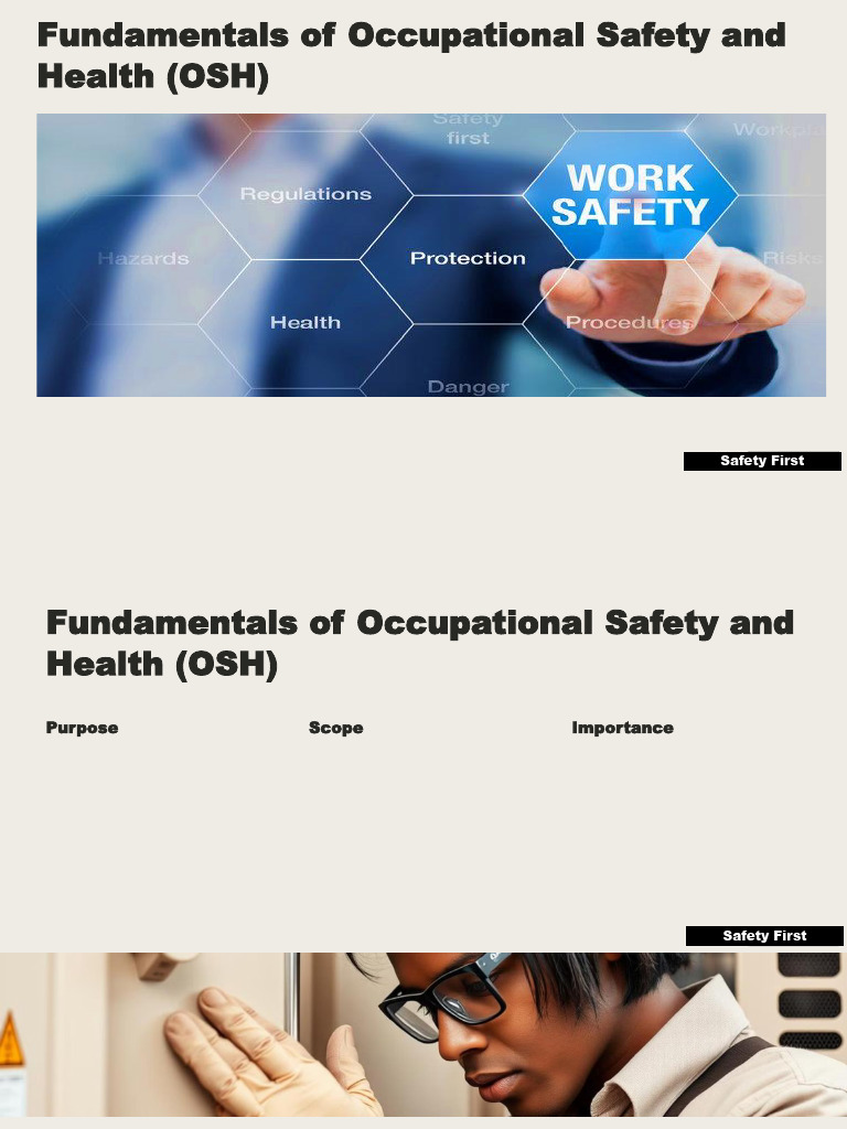 Fundamentals-of-Occupational-Safety-and-Health-OSH | PDF | Occupational Safety And Health | Safety