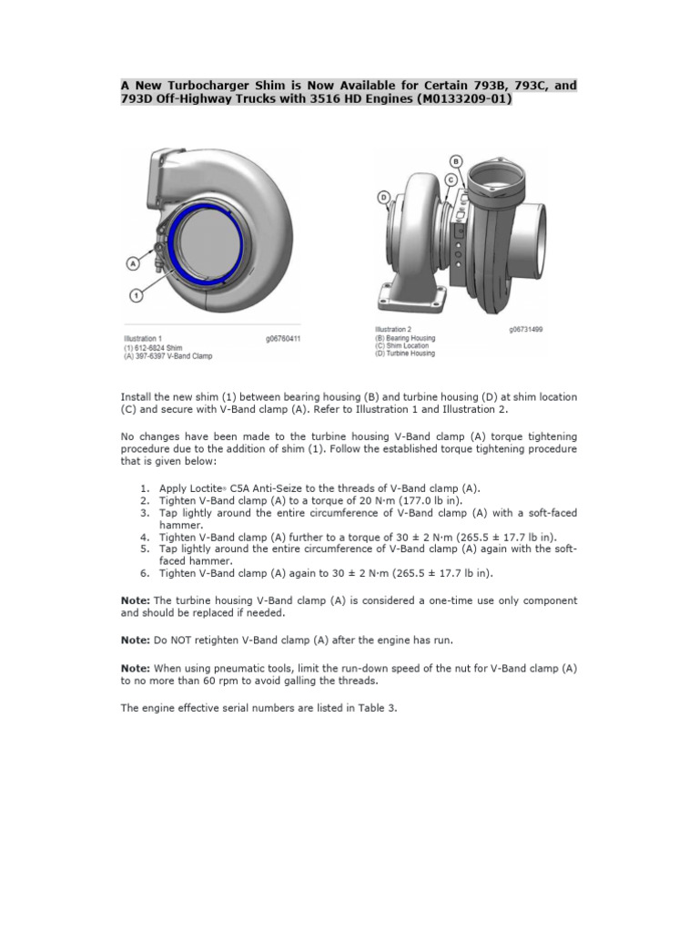 Shim Turbo 793D 3516HD | PDF