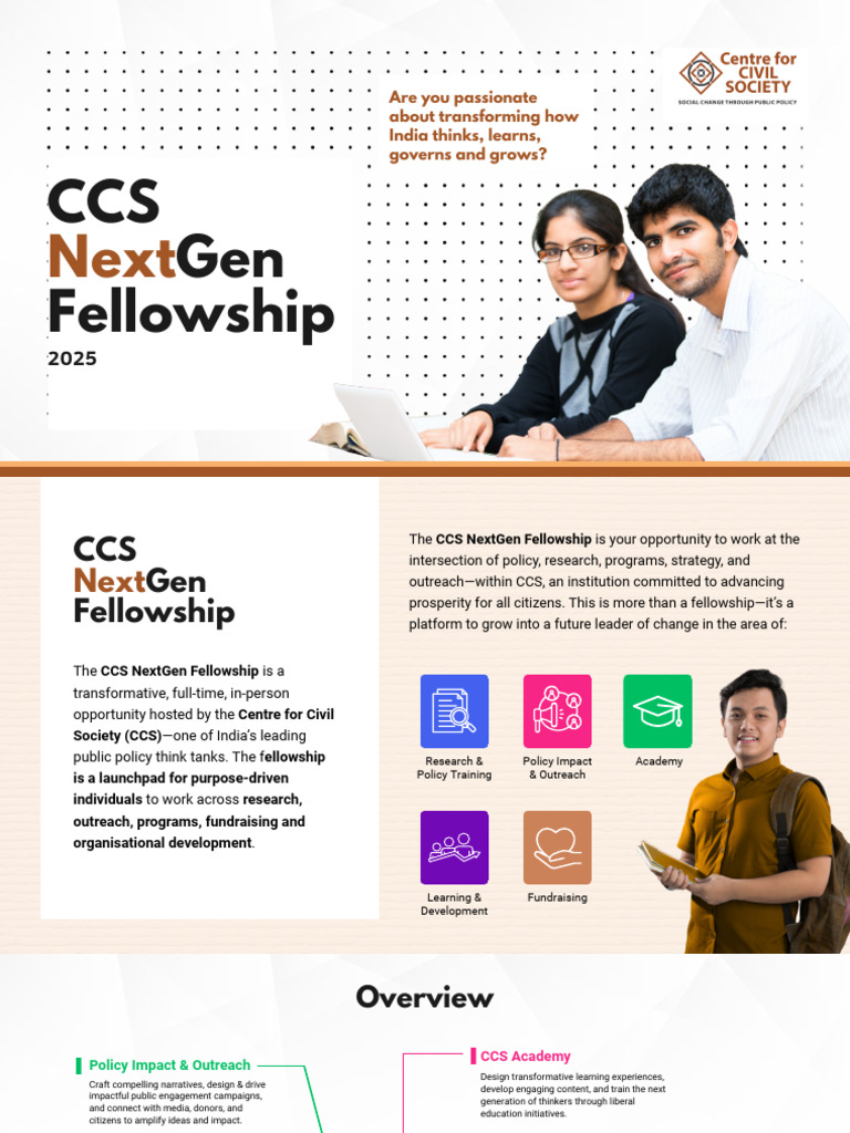 NextGen Fellowship Brochure | PDF | Mentorship | Governance