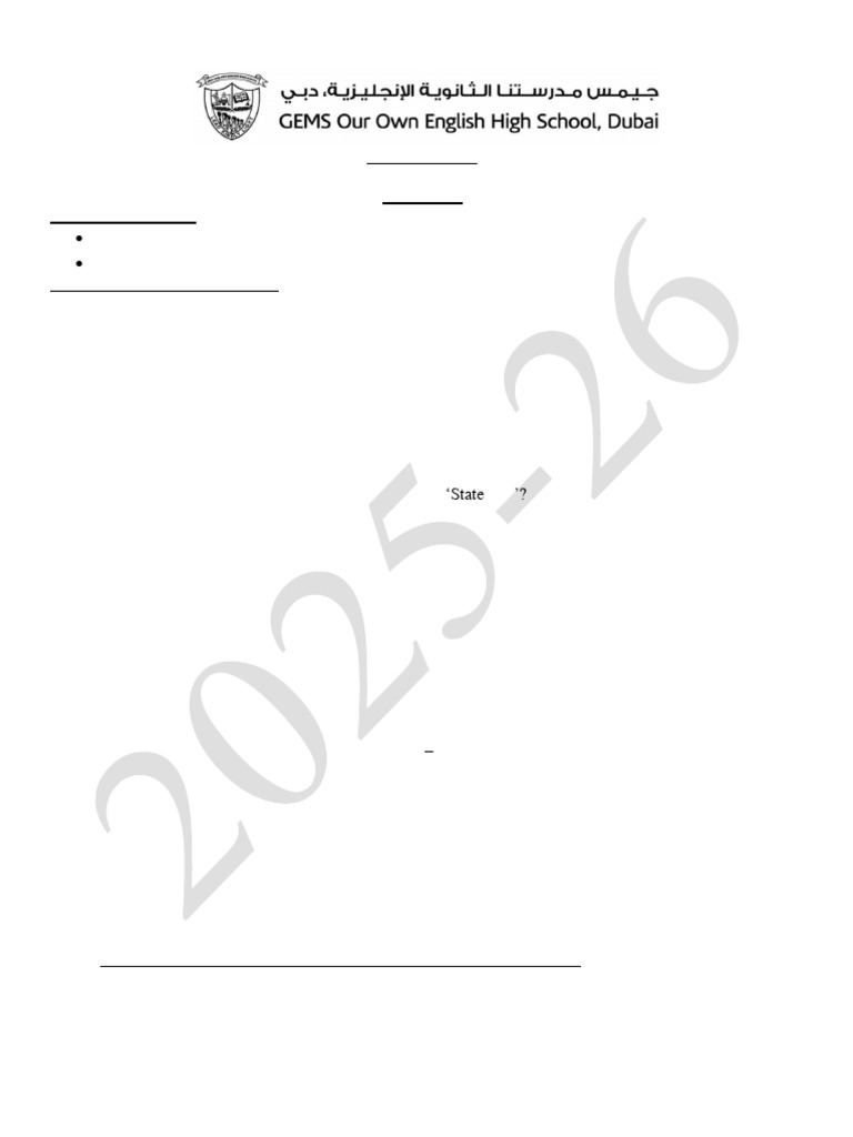 Federalism - Worksheet | PDF | Federation | Government