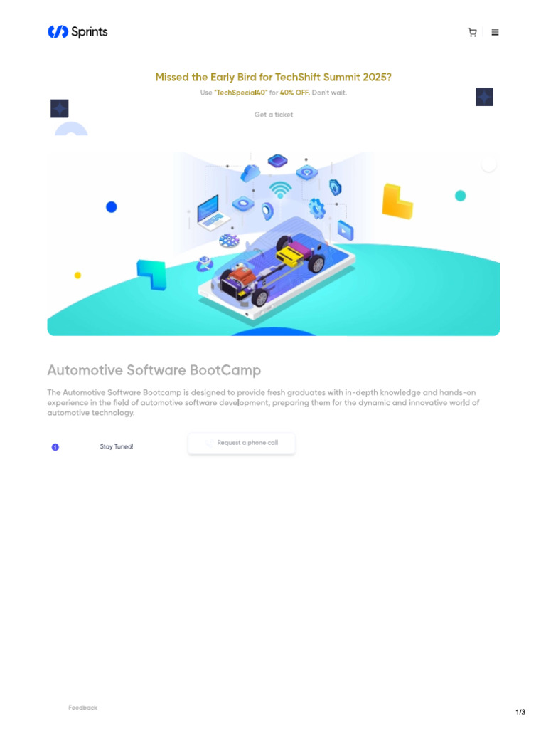 Automotive Software BootCamp | PDF