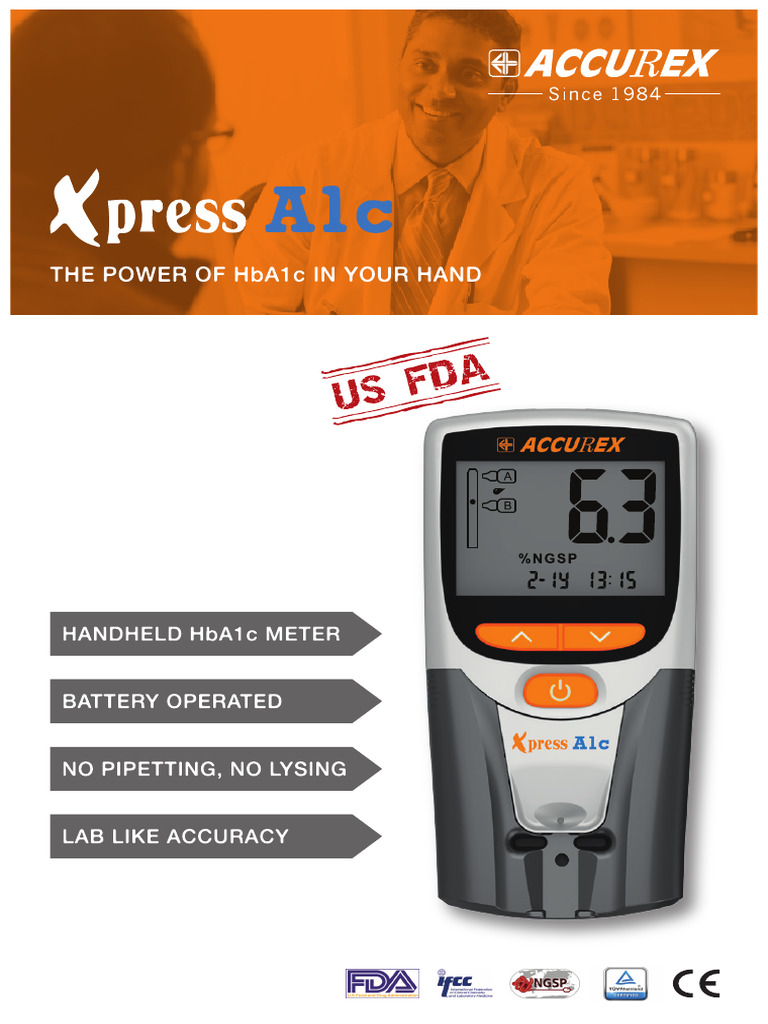 Portable HbA1c Analyzer Specifications | PDF