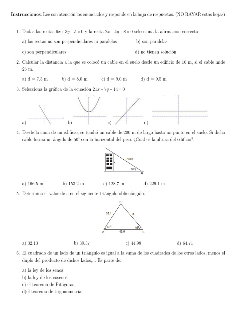 Geom Taller V CS EX 1 | PDF | Triángulo | Matemáticas