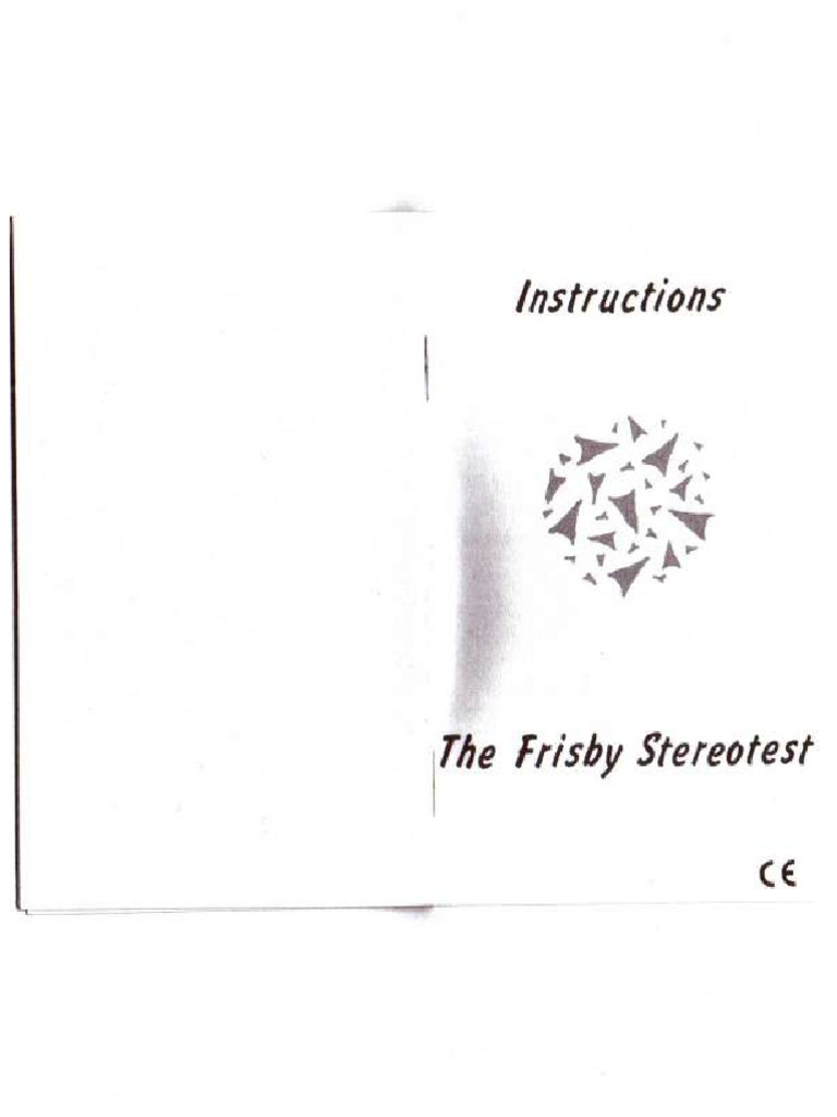Frisby Stereo Instructions | PDF