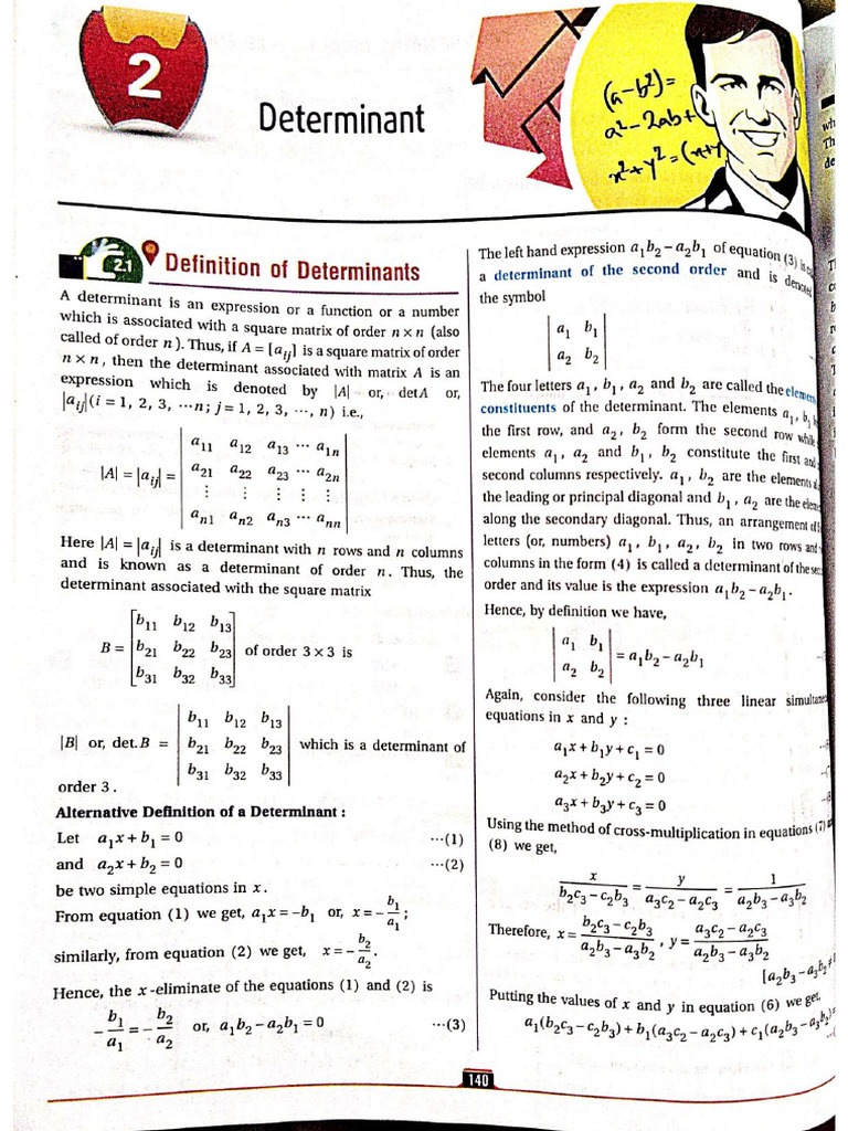 Determinant | PDF
