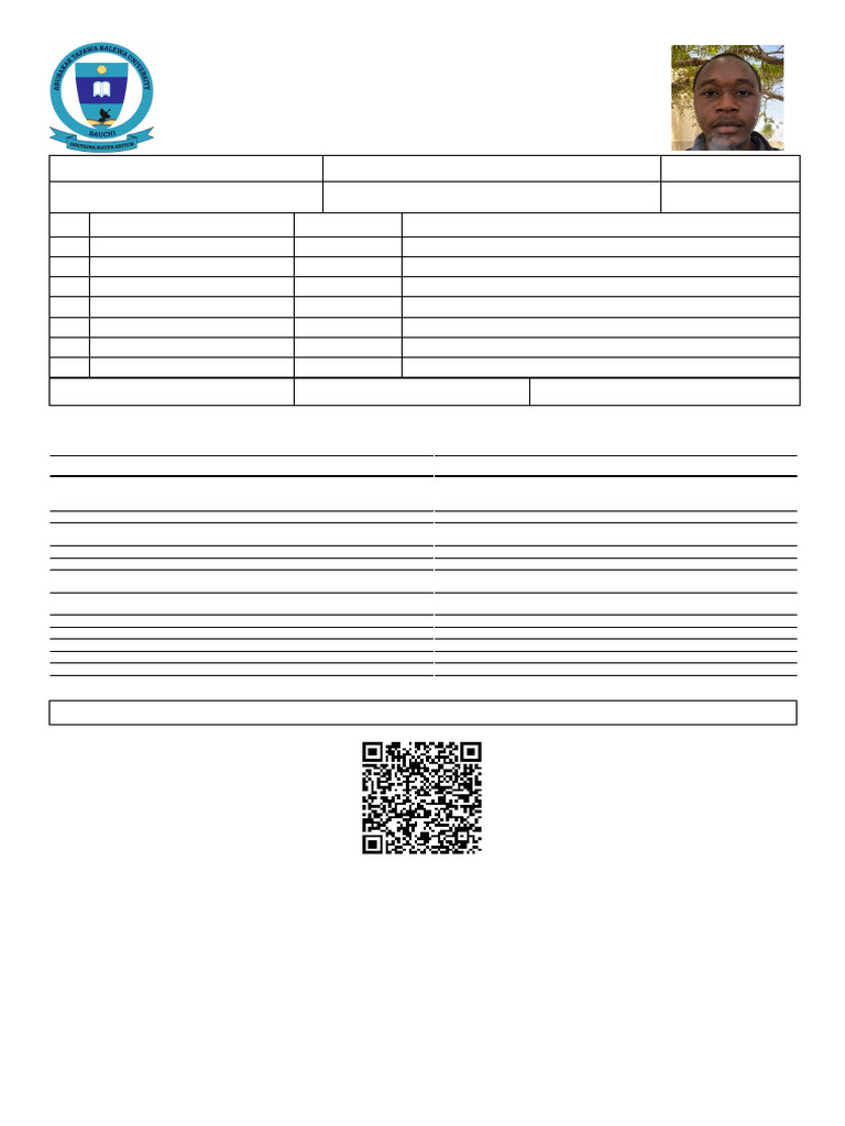 Exam Card - First Semester, 2024_2025 | PDF
