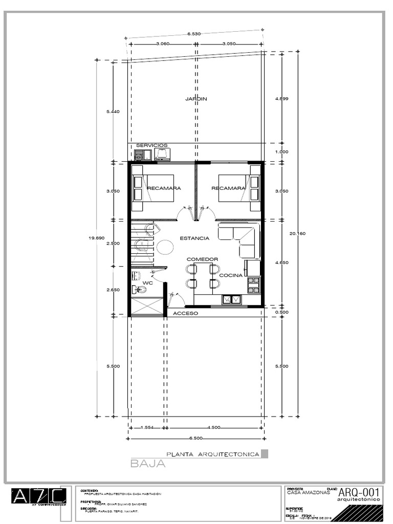 CASA AMAZONAS ARQ-1 | PDF