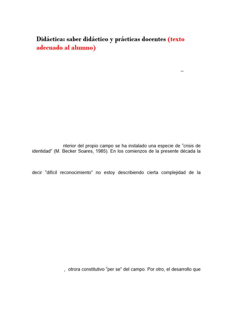 Steiman J | PDF | Método científico | Enseñando