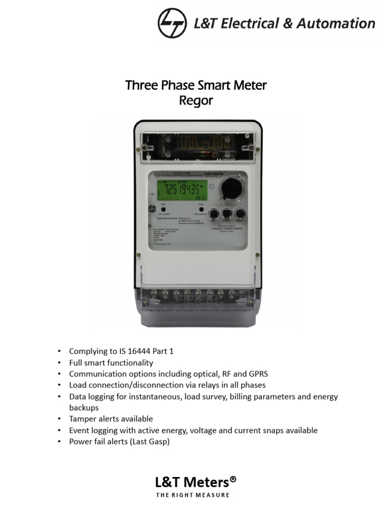 Three Phase Smart Meter Regor | PDF | Electrical Engineering | Electronics