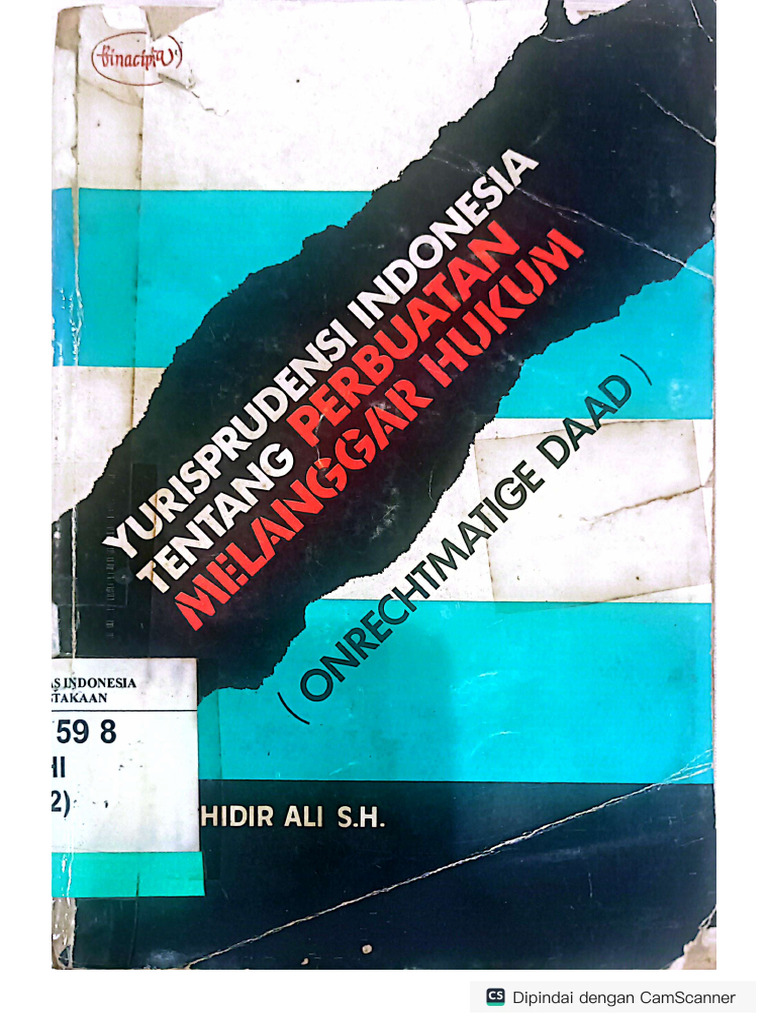 Yurisprudensi PMH - Chaidir Ali | PDF