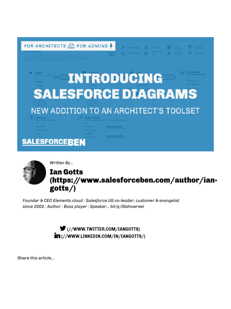Introducing Salesforce Diagrams New Addition To An Architect's Toolset ...