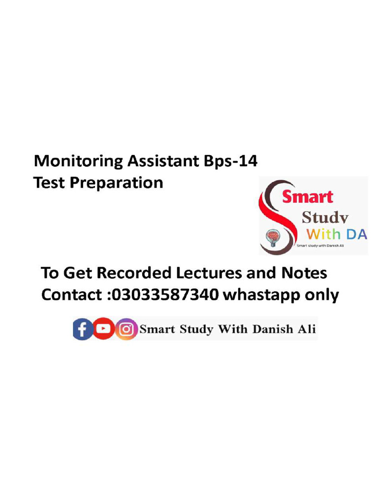 Past Paper Monitoring Assistant | PDF