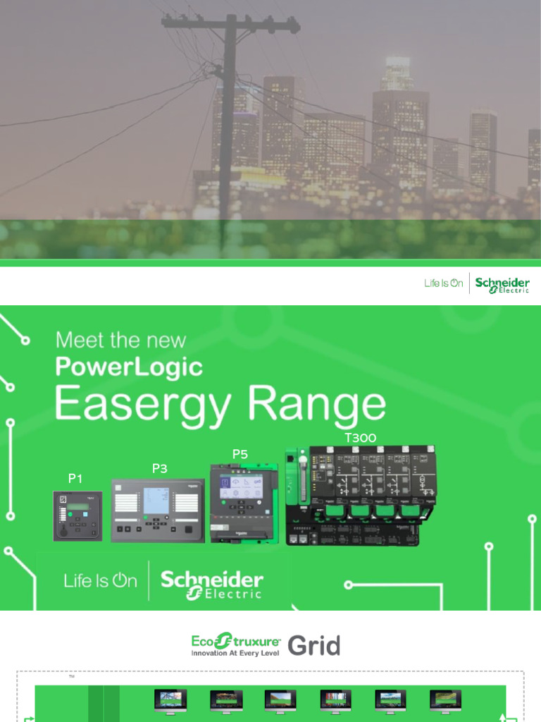 Gama PowerLogic: Relés de Protección | PDF | Scada | Relé