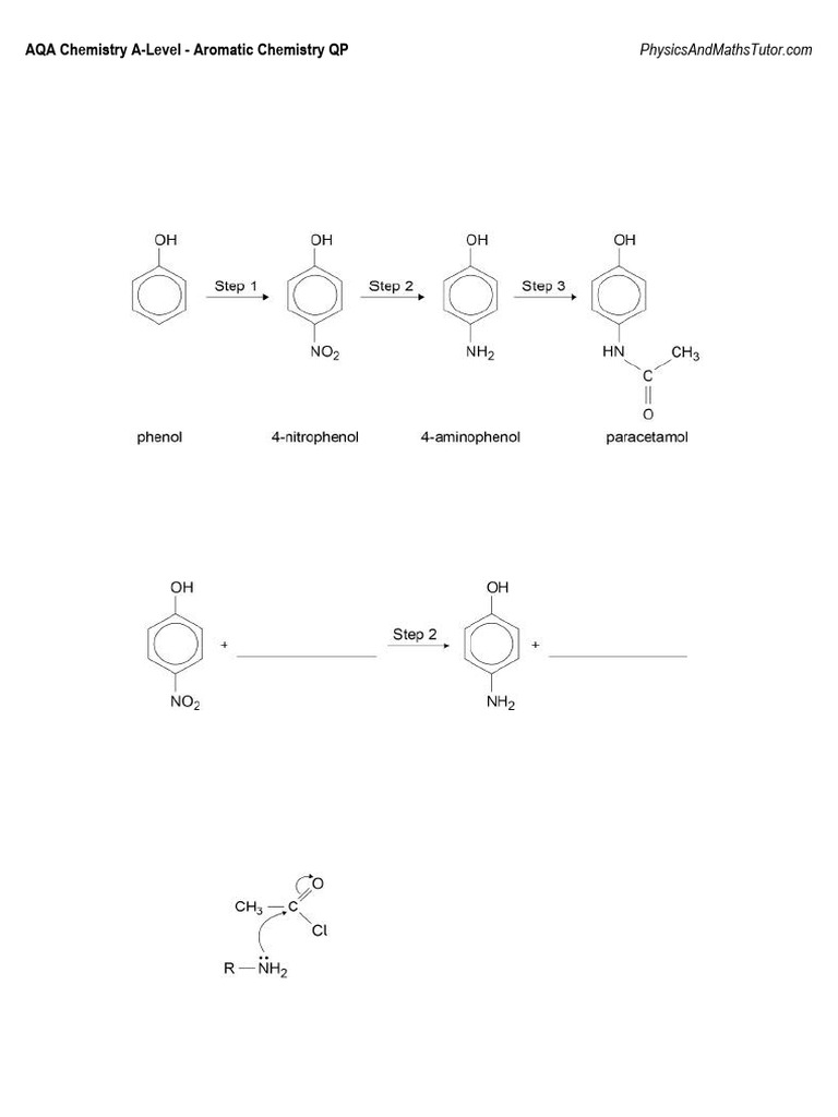 Aromatic Chemistry QP | PDF | Thin Layer Chromatography | Nitric Acid