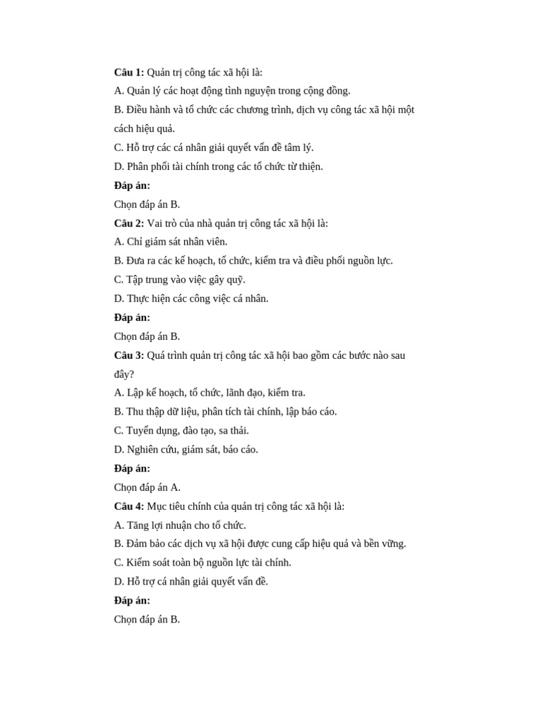 5 câu hỏi trắc nghiệm - hii | PDF