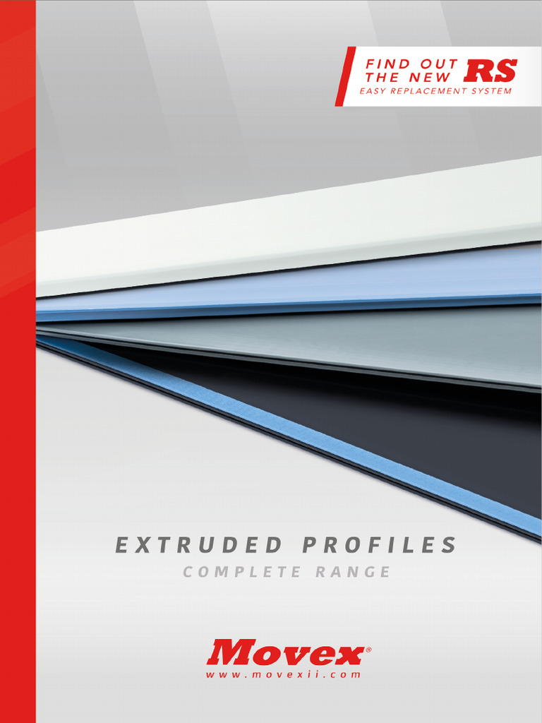 Movex® Extruded Profiles Overview | PDF | Extrusion | Friction