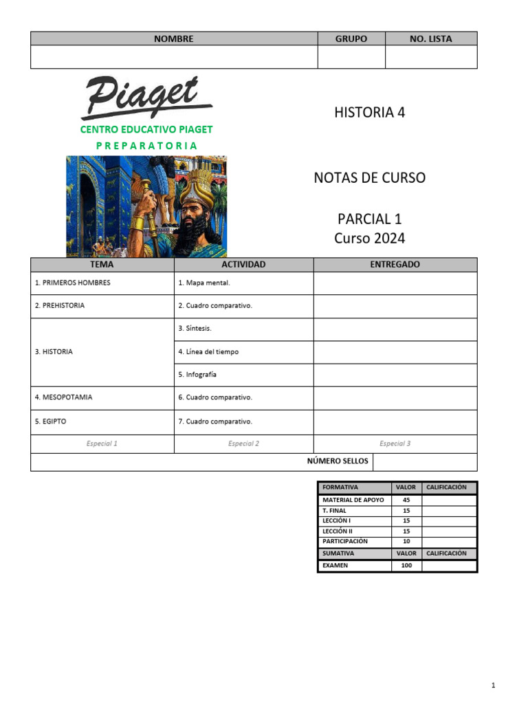 HIST 4 Material P1 2024 | PDF | Nómada | Homo