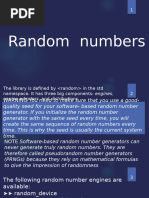 Tosca Random Values Guide | PDF | Numbers | Parameter (Computer Programming)
