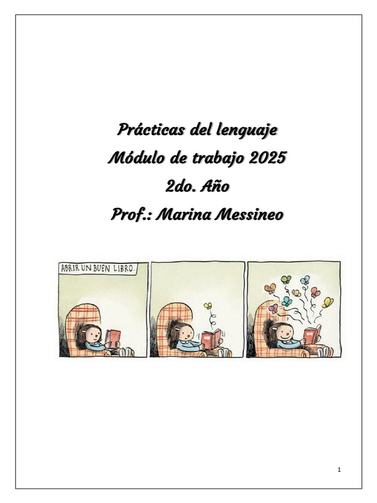 M-dulo 2do. A-o 2025 (6) | PDF | Adjetivo | Sustantivo