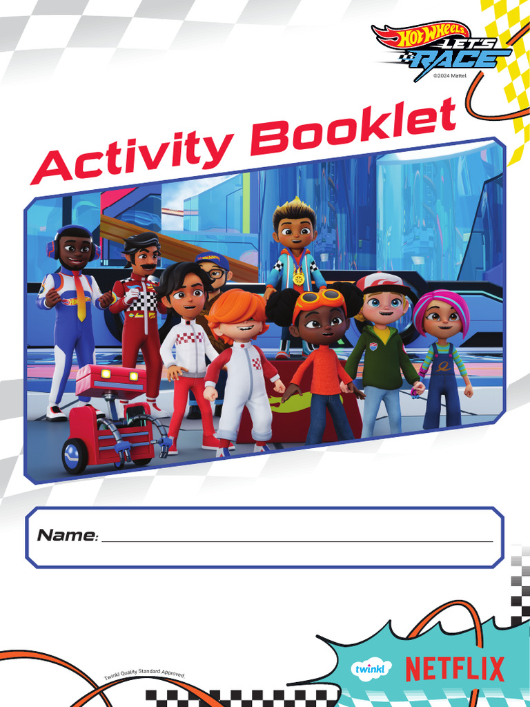 Hot Wheels Activity Booklet | PDF | Vehicles | Car