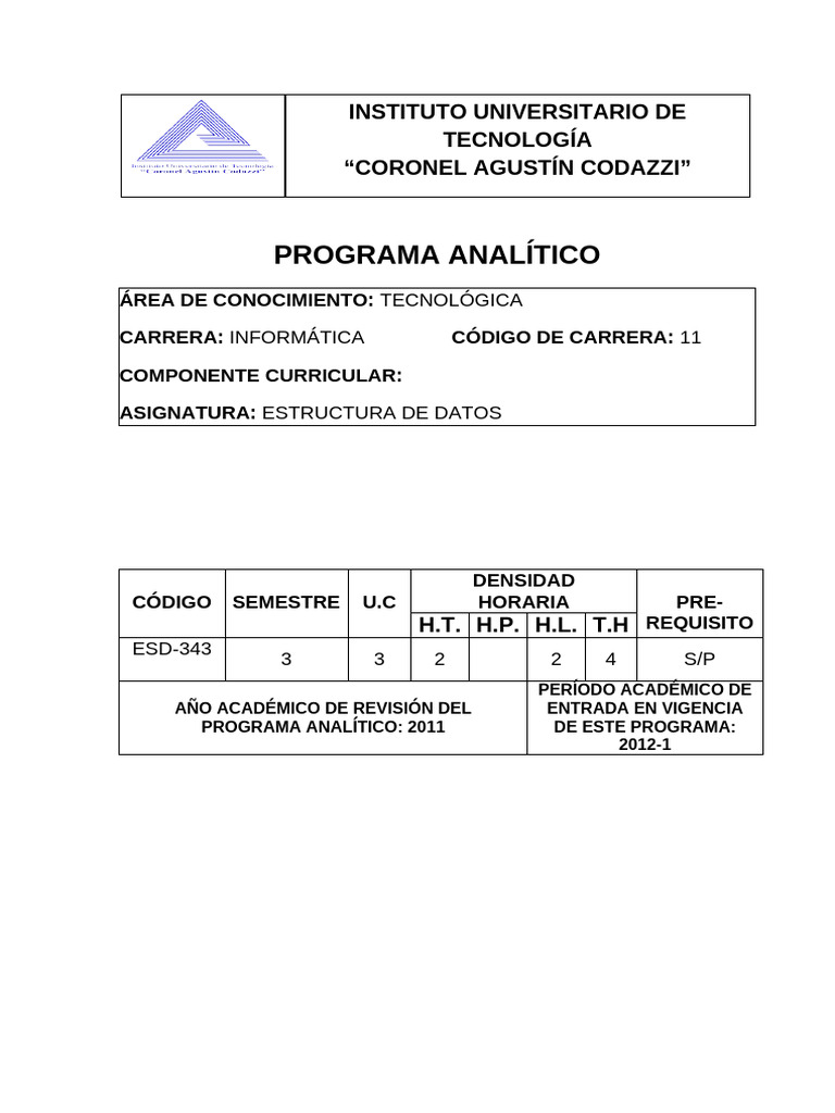Estructura de Datos | PDF | Archivo de computadora | Algoritmos