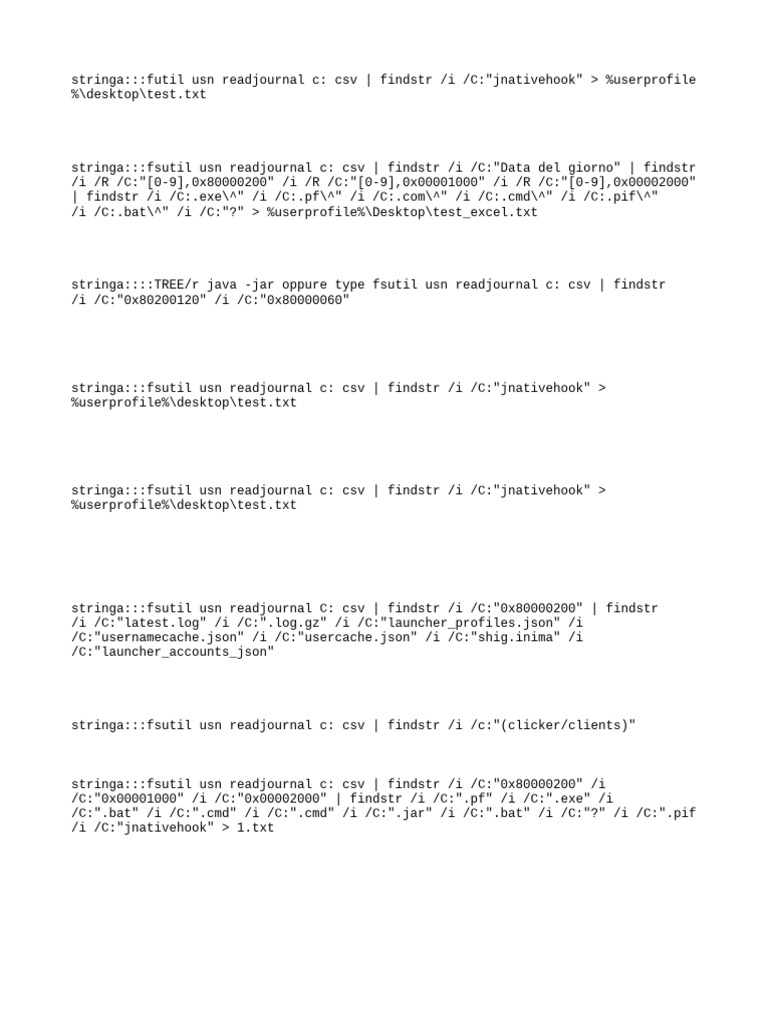 Stringhe by Event Deleted | PDF | Microsoft Windows | Computer Data