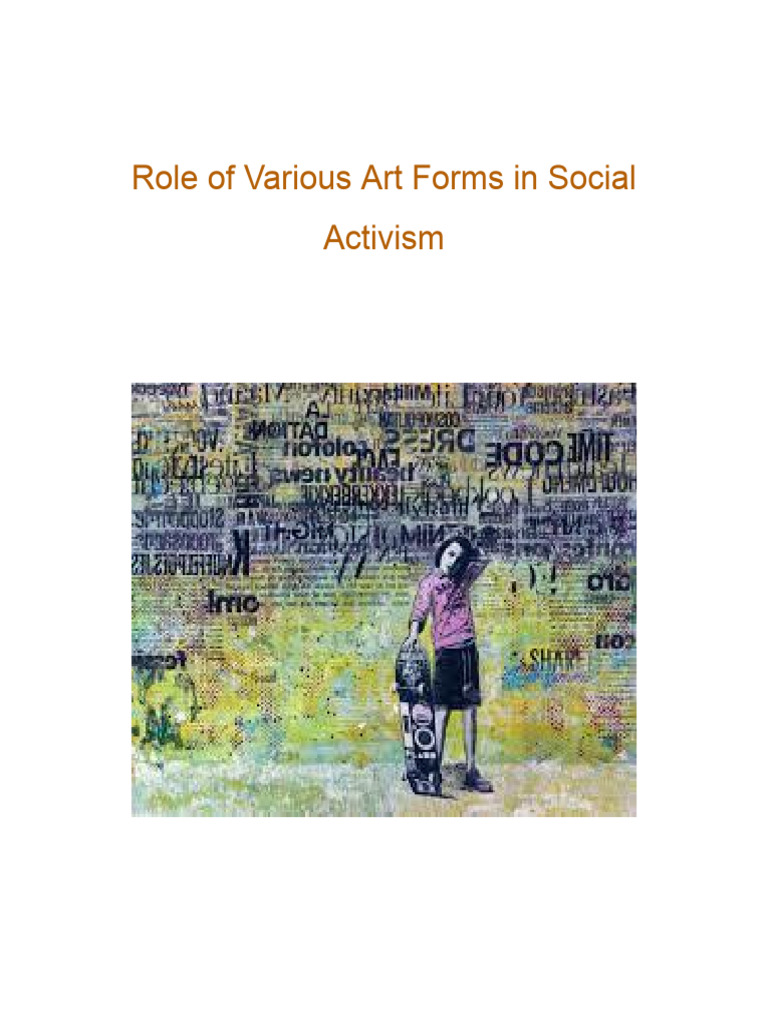 319_Dhruv Sharma_Research Writing_Role of Various Art Forms in Social ...