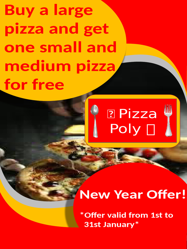 January Pizza Offer at Pizza Poly | PDF