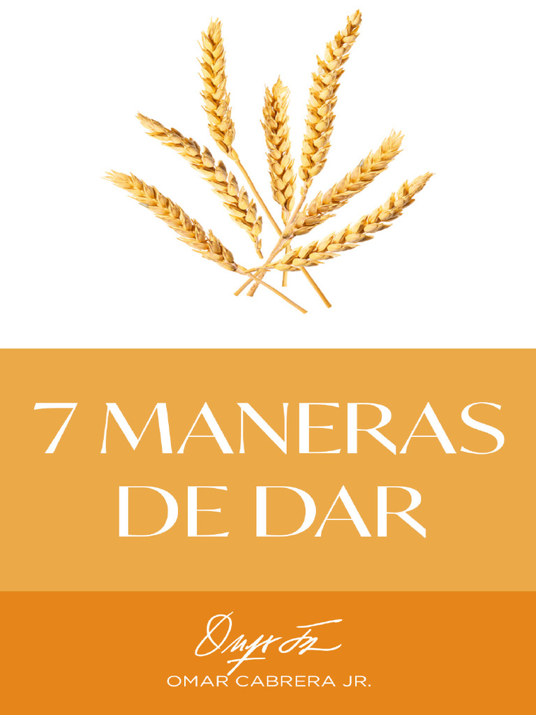 7 Maneras de Dar | PDF | Diezmo | Abrahán