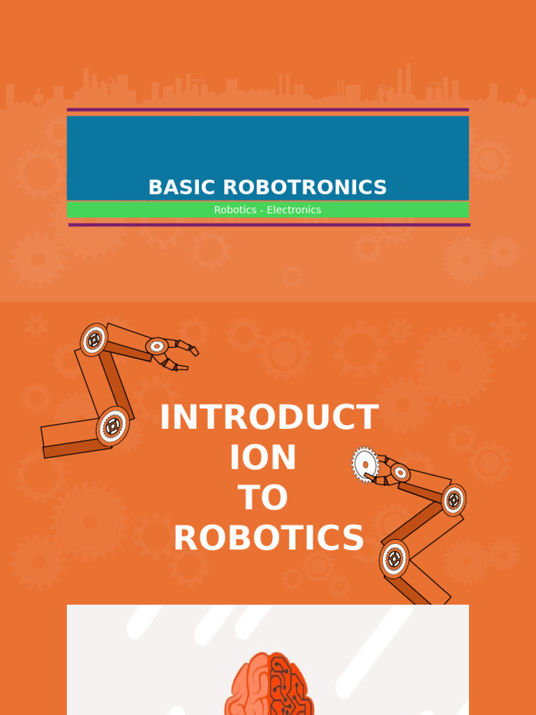 S01 Introduction Machines Robots | PDF | Robot | Robotics