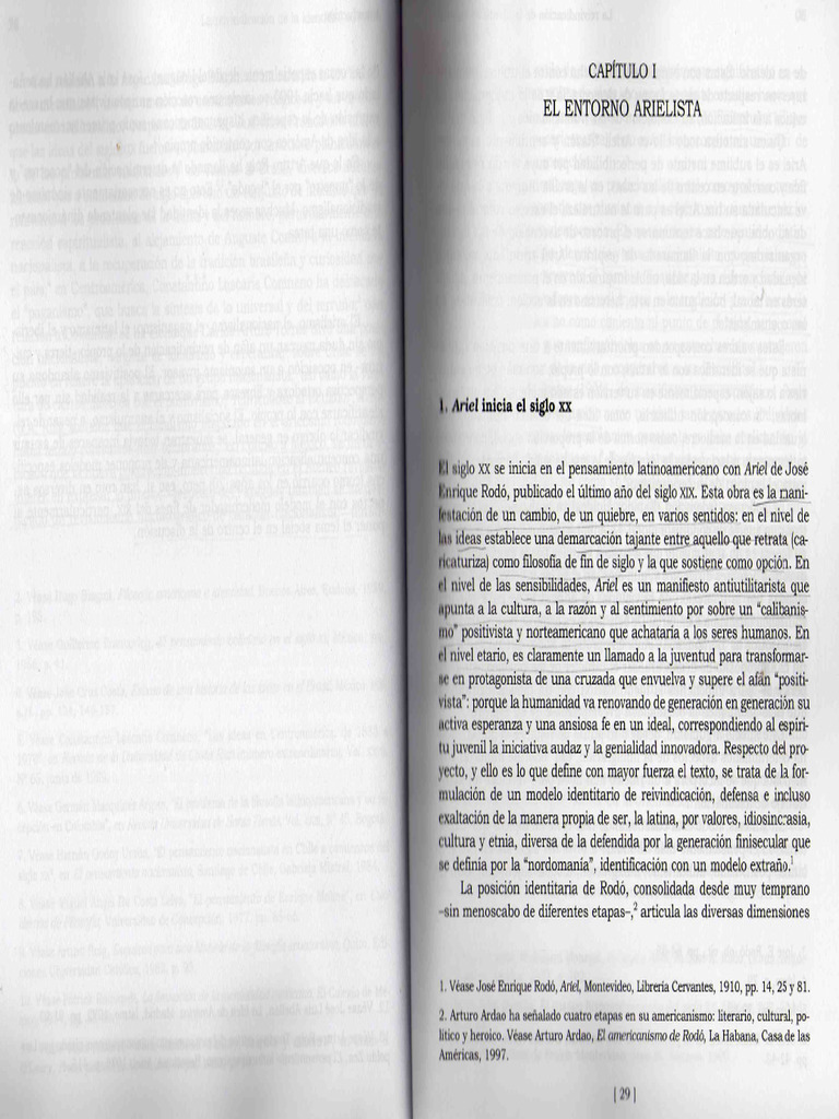 DEVES VALDES - Del Ariel de Rodo A La CEPAL - CAP 1.el Entorno Arielista | PDF