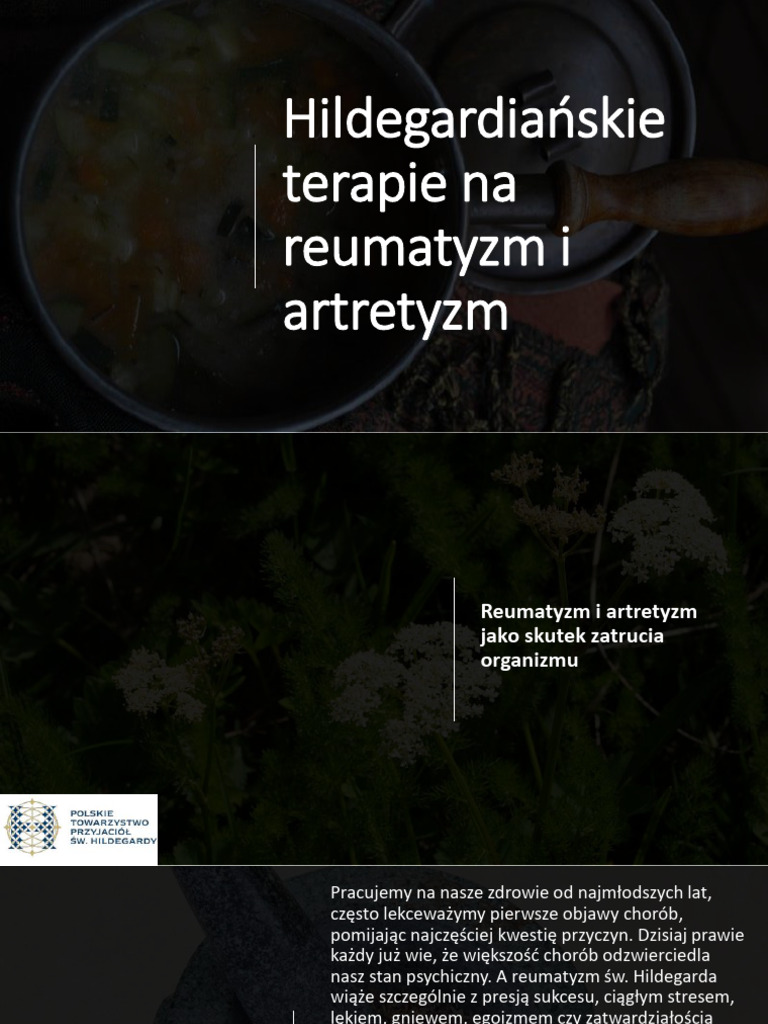 Hildegardiańska Terapia Na Reumatyzm I Artretyzm | PDF