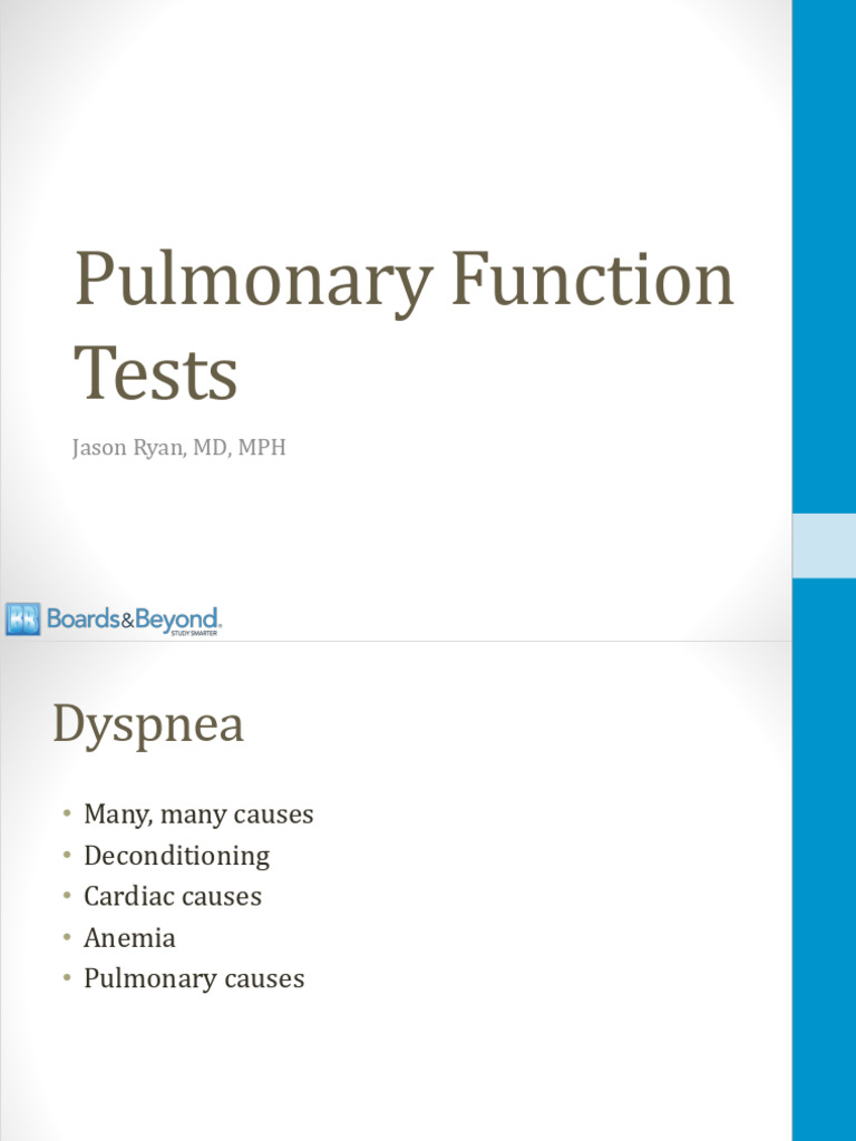 Pulmonary Function Tests atf | PDF | Medical Specialties | Respiration