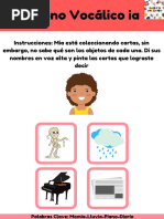 Actividades sobre Dífonos Vocalicos IU-UI | PDF | Fonética | Lingüística
