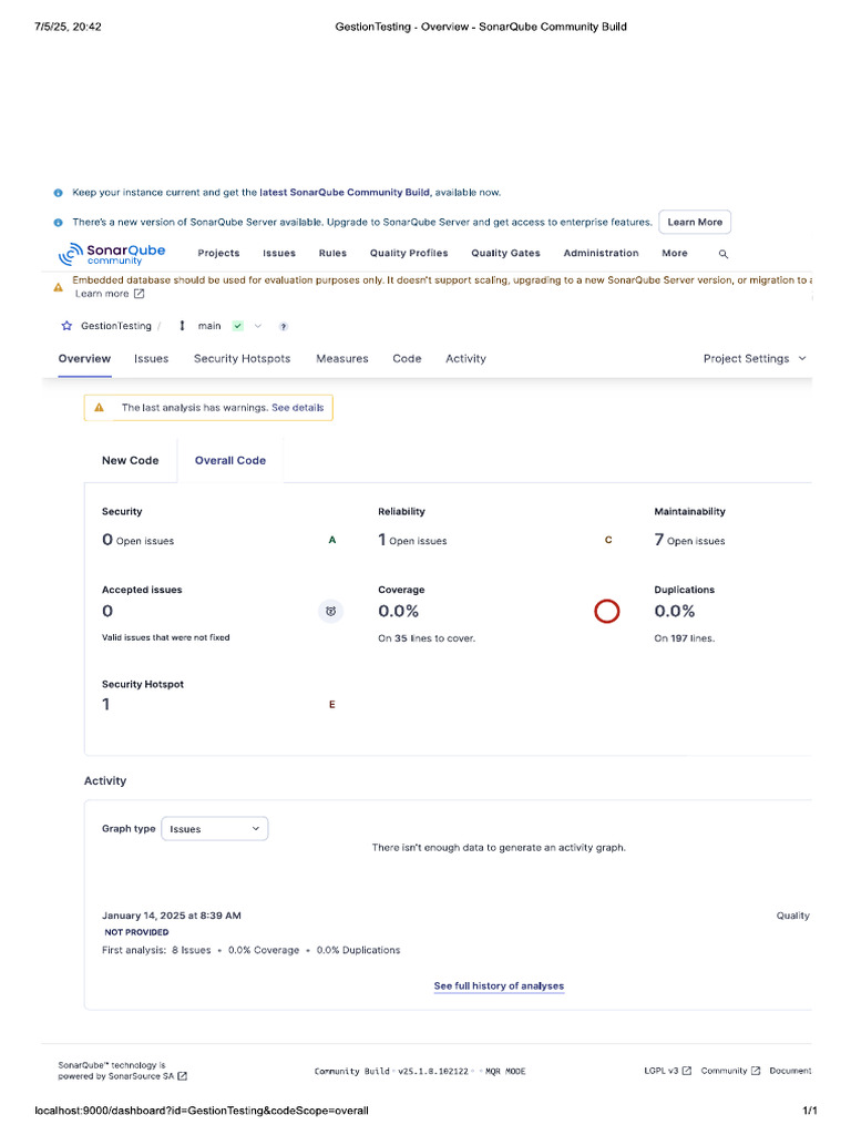 Prueba Estatica | PDF