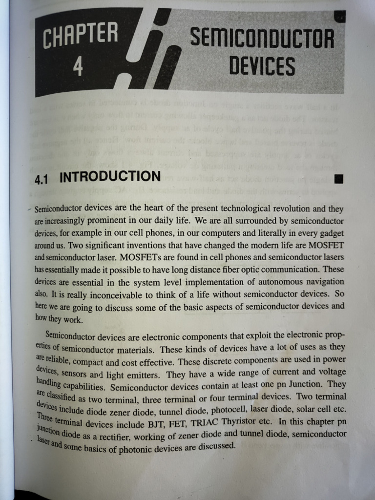 SEMICONDUCTOR DEVICES | PDF