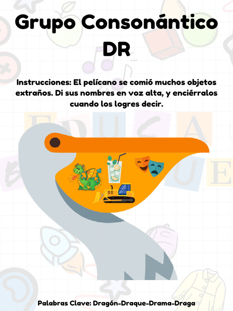 Grupo Consonántico DR | PDF