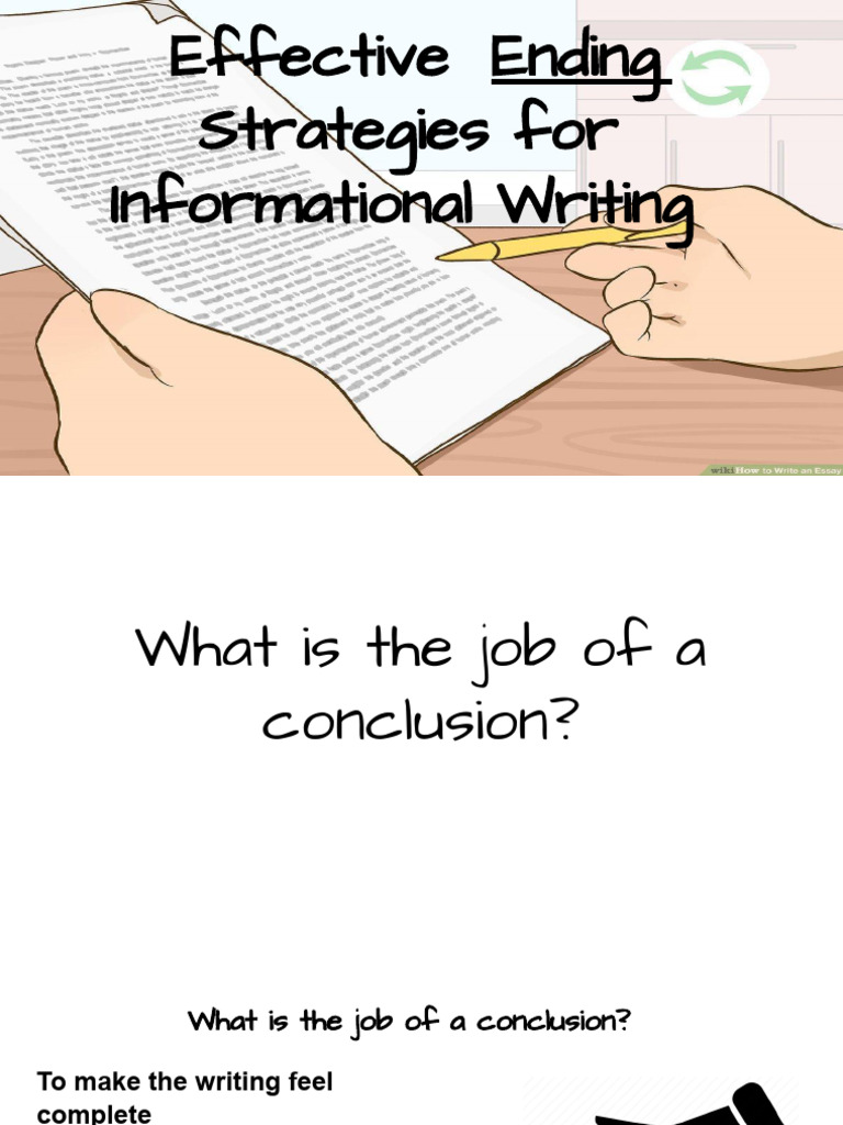 Crafting Effective Conclusions | PDF
