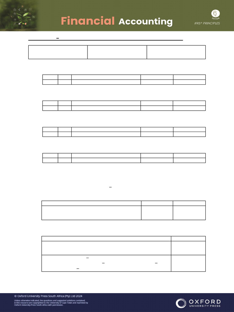 Week 4 - Unit 4 (Chapter 14) Financial Instruments - SOLUTIONS | PDF ...