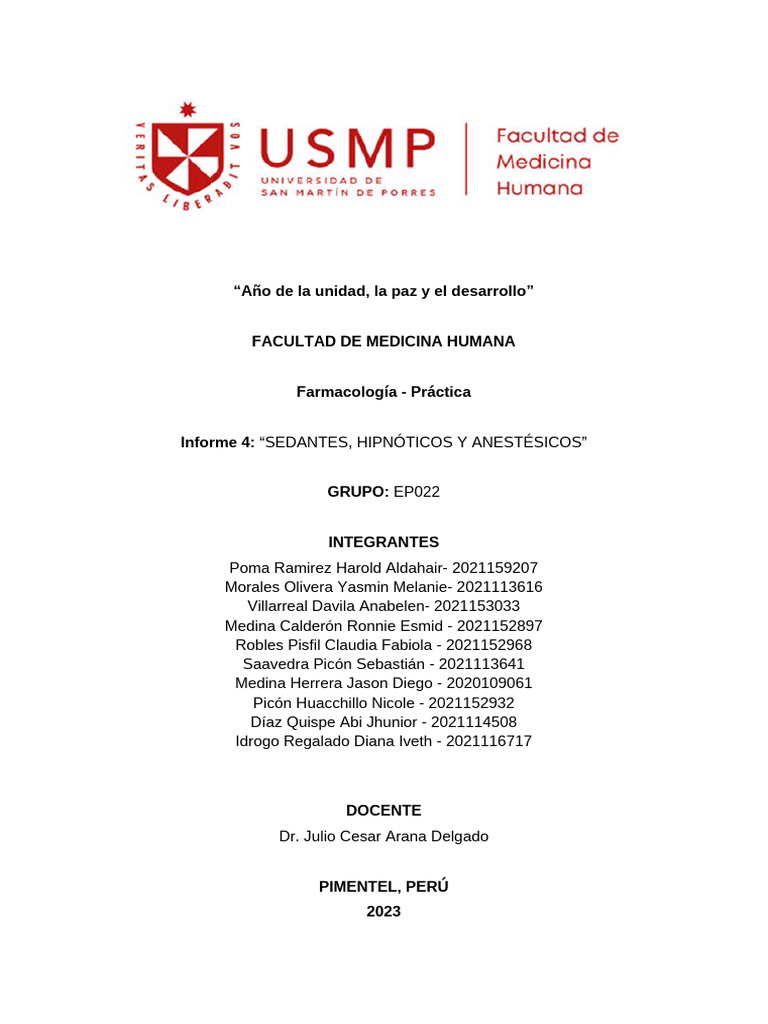 Farmacología (Prac) - Informe S4 | PDF | Medicamentos con receta | Citocromo P450