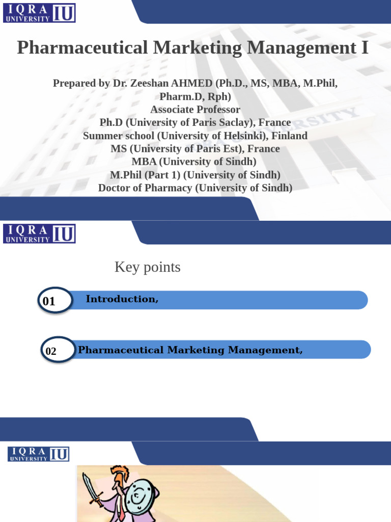2 Lecture Pharmaceutical Marketing Management | PDF
