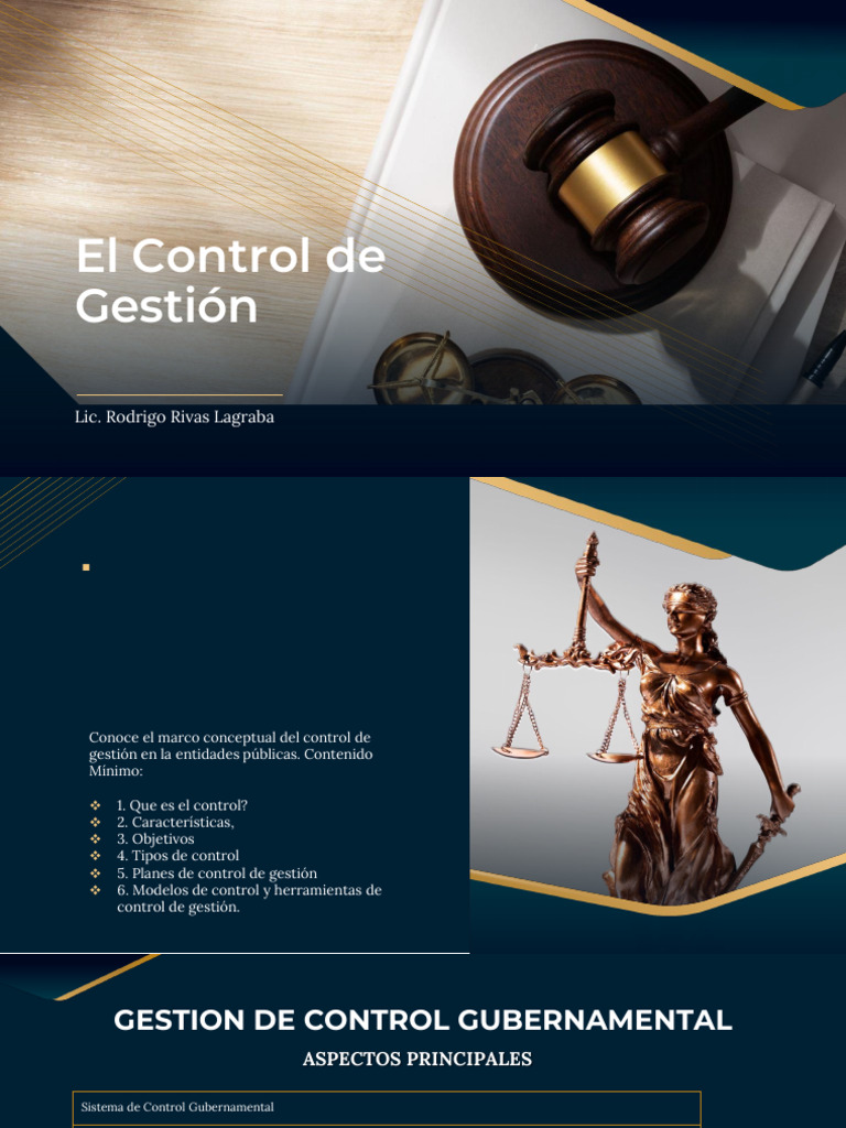 TEMA #1 Control de Gestion | PDF | Auditoría