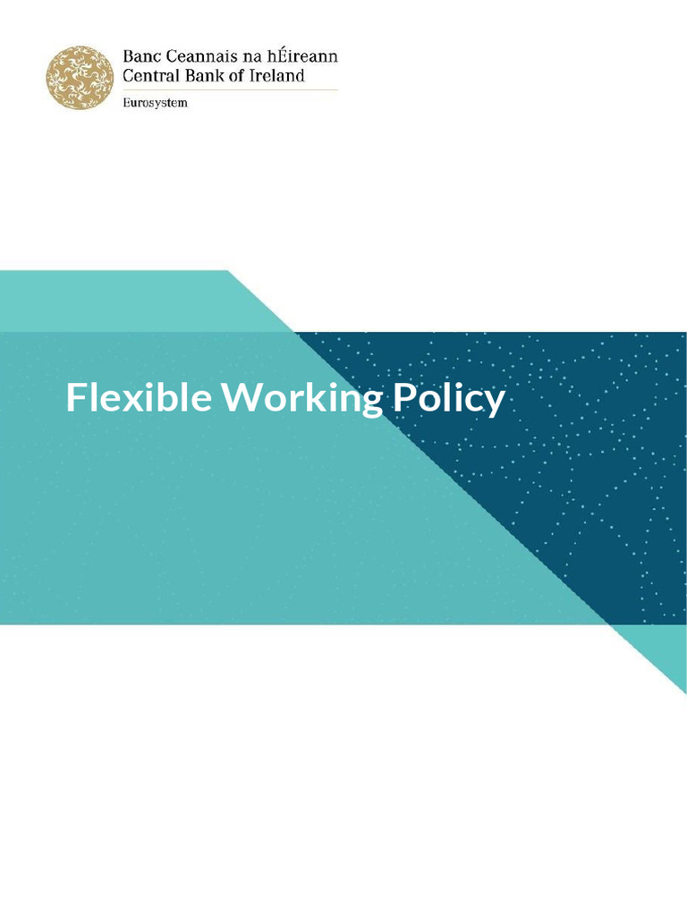 Flexible Working Policy20240126T121033 | PDF | Overtime | Employment