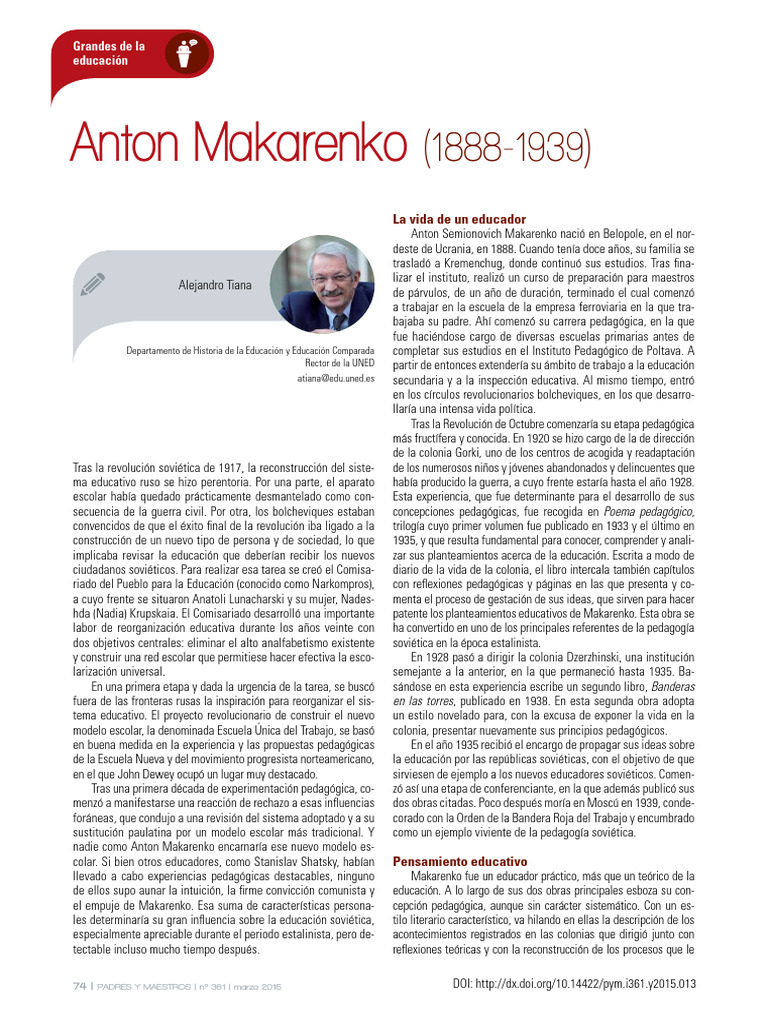 Antón Makarenko | PDF