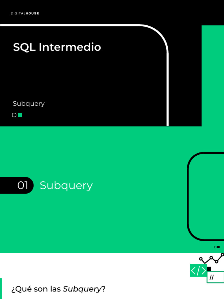 6.2. Asincronico - Subqueries | PDF | SQL | Diseño de software