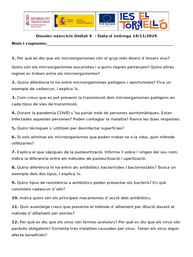 Dossier Unitat 4 | PDF