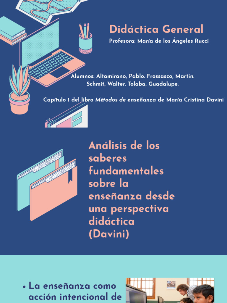 Didáctica General | PDF | Enseñando | Maestros
