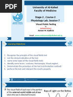 Confrontational Visual Fields | PDF | Retina | Visual Perception