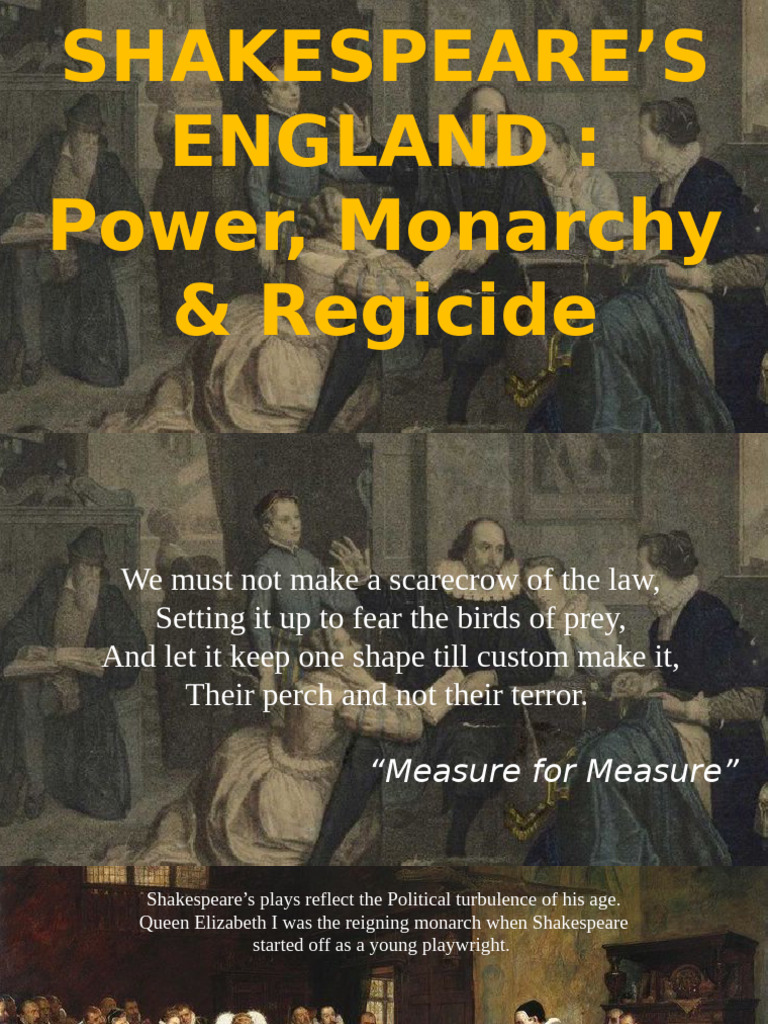 Shakespeare Day - Power and Regicide | PDF | Macbeth | William Shakespeare