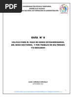 Formato de Rol de Guardias en Excel | PDF